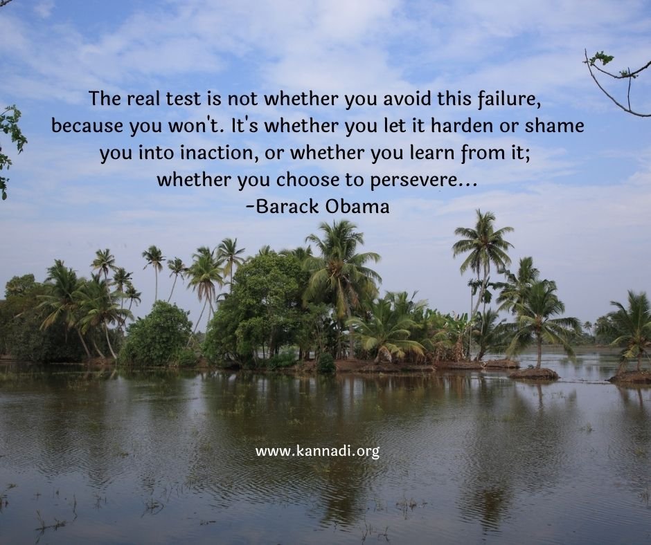 The real test is not whether you avoid this failure because you won't ...